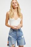 Button Front Denim Shorts | Free People