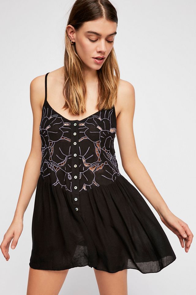 Edith Cutwork Romper | Free People