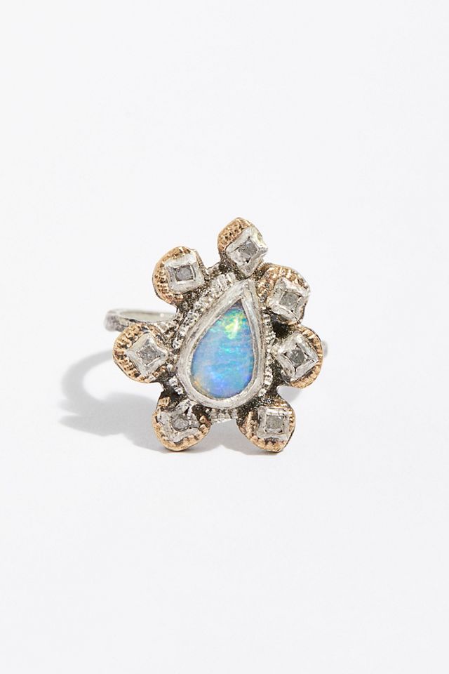 14k Freedom Burst Ring | Free People UK