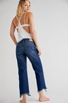 Maggie Mid-Rise Straight-Leg Jeans | Free People