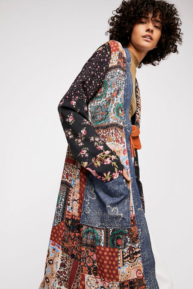 Songbird Patched Coat | Free People