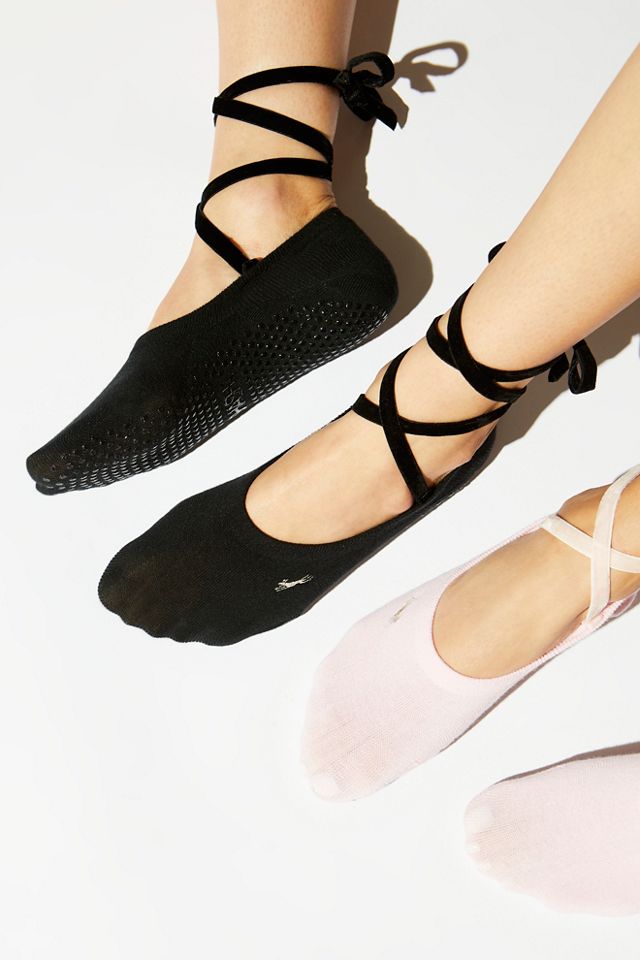 Ballet Tie Up Grip Sock | Free People UK