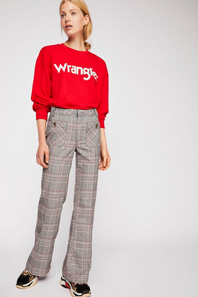 Hip Hugging Straight Flare Pants | Free People