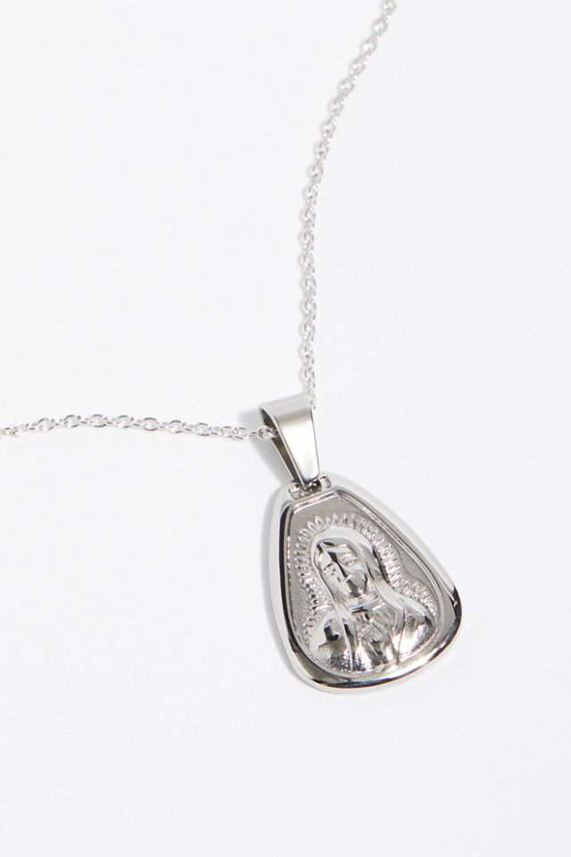 Silver Mary Pendant | Free People UK