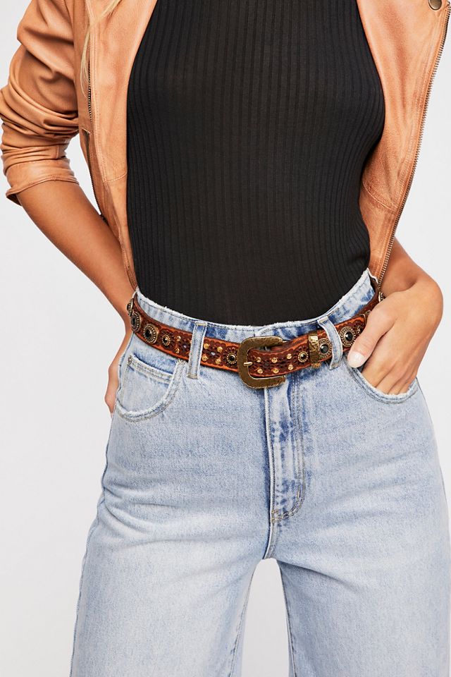 Sarno Studded Belt | Free People