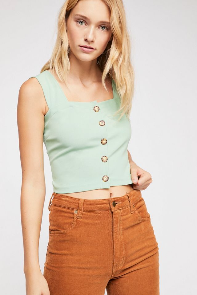 Thalia Button-Up Cami | Free People UK