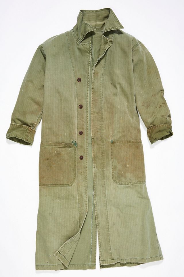Vintage 1960s Military Duster | Free People
