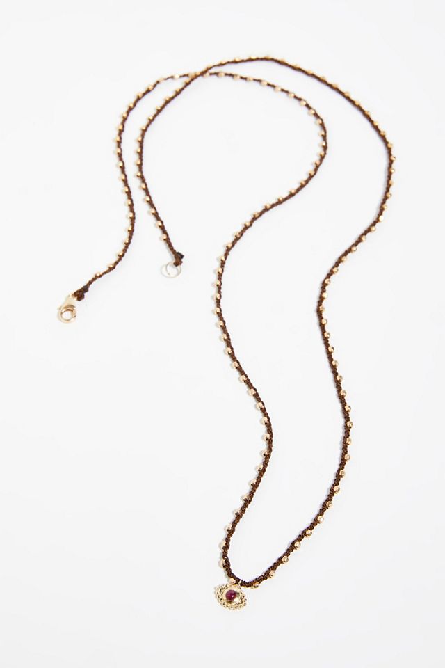 Ruby Eyes Necklace | Free People