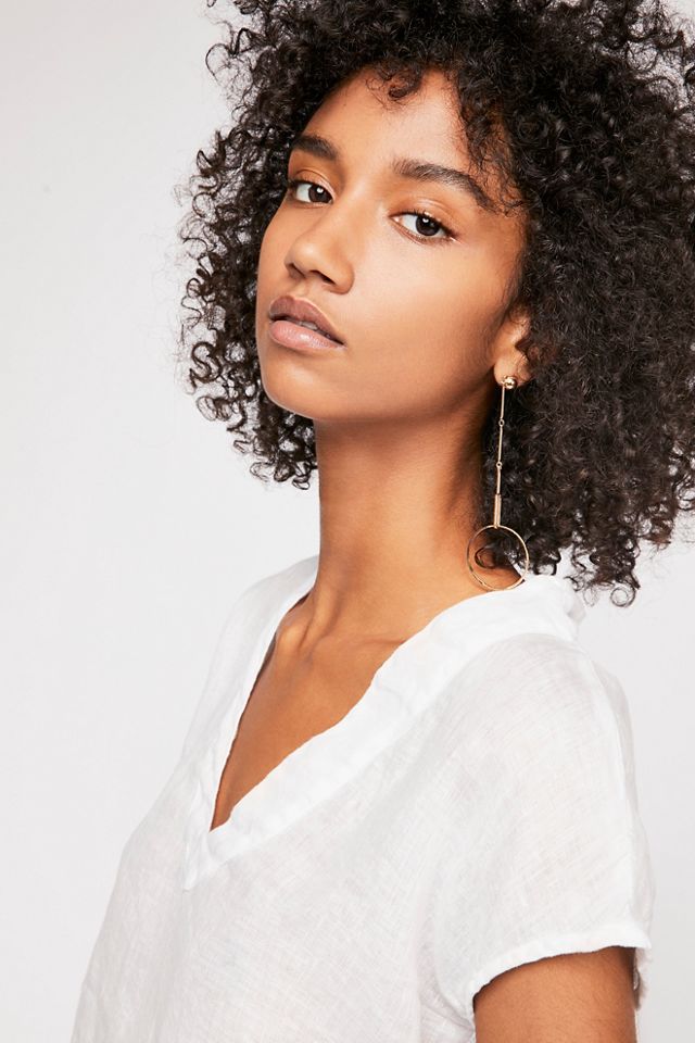 Sunshine Linen Crop Top | Free People