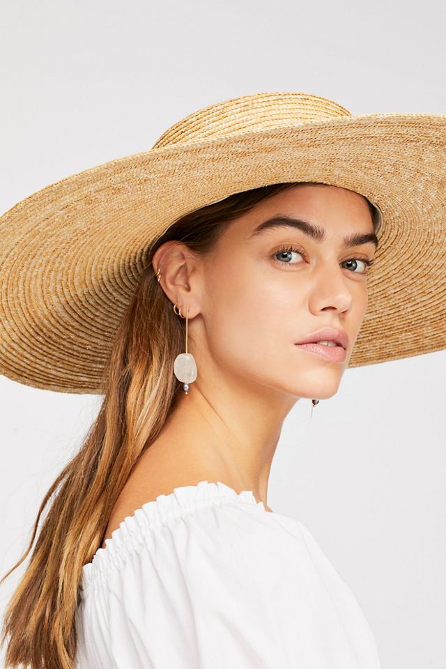 Ultra Wide Spencer Straw Hat | Free People