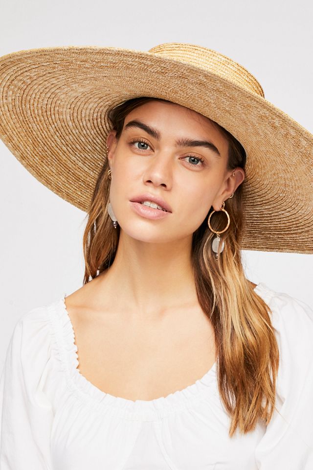 Ultra Wide Spencer Straw Hat | Free People