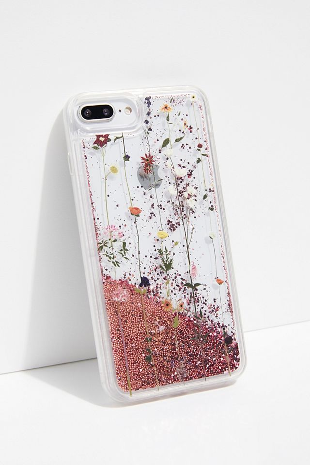 Floral Glitter Bomb Phone Case | Free People UK