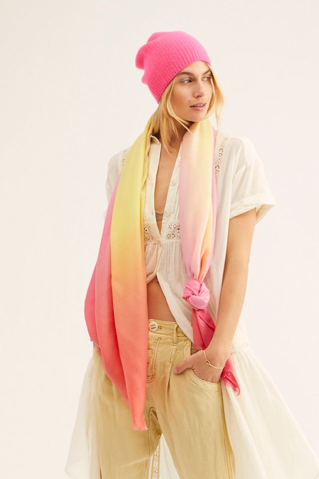 Retrograde Tie Dye Cashmere Scarf | Free People UK