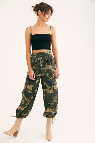 Fly Away Printed Parachute Pants | Free People