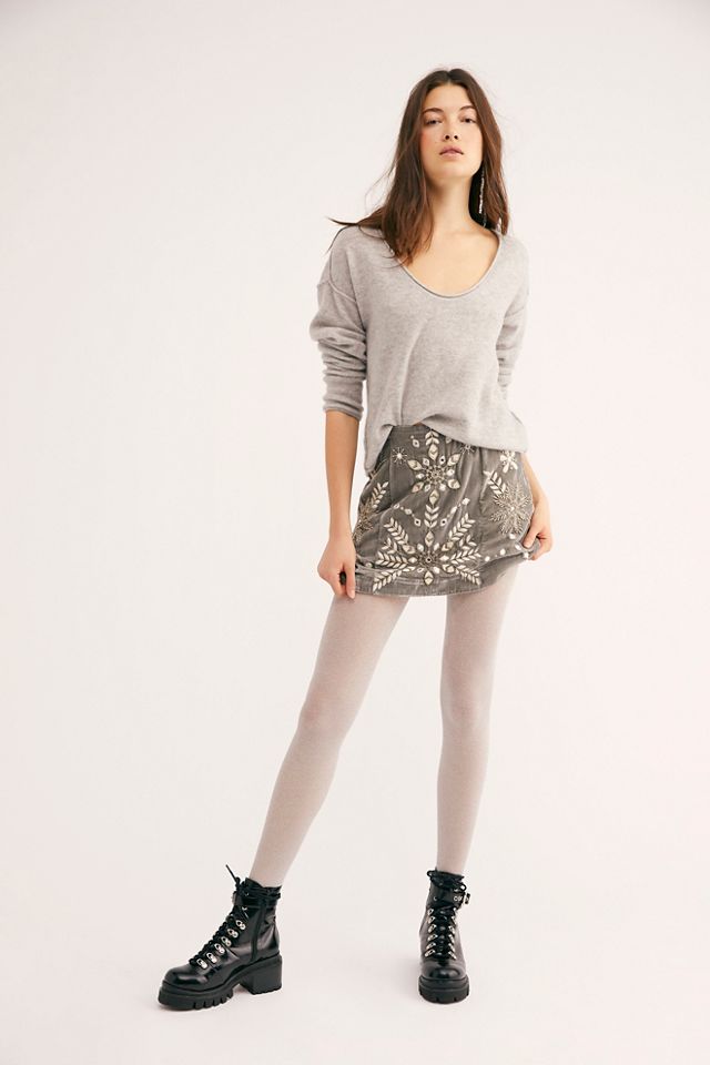 Disco Diva Metallic Sheer Tights | Free People