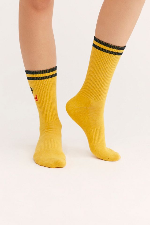 Tailored Union Bee Kind Socks | Free People UK
