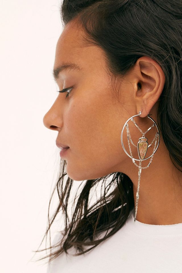 Lake Front Hoop Earrings | Free People