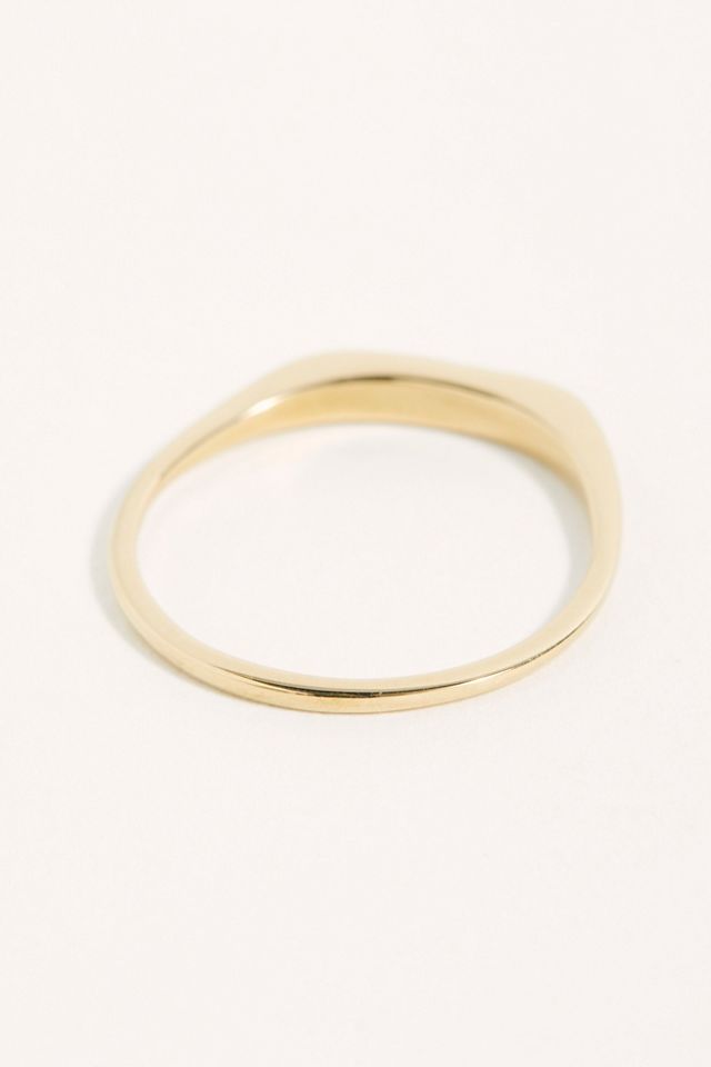Mini Botanical Signet Ring | Free People
