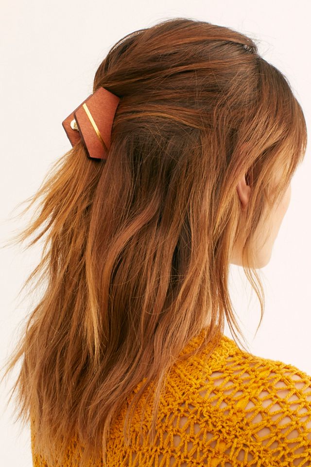 Wooden Claw Clip | Free People