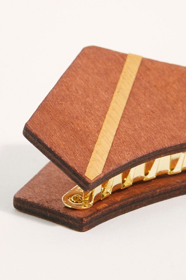 Wooden Claw Clip | Free People