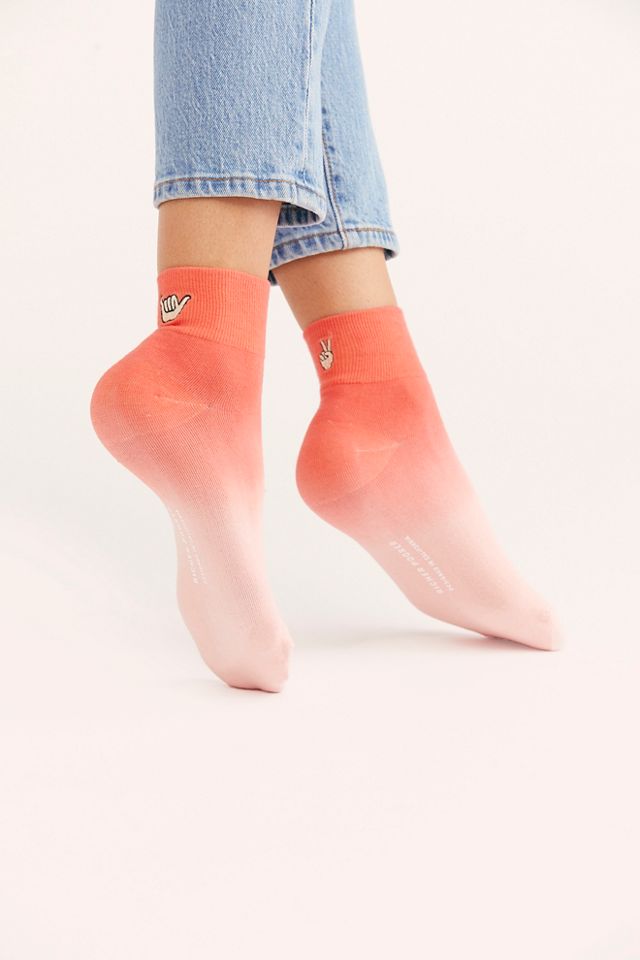 Cheek Dip Dye Socks | Free People UK