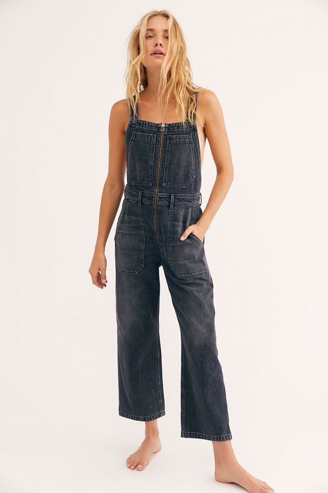 Cher Zip Front Dungaree | Free People UK