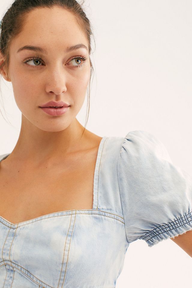 We The Free Clover Canyon Denim Top | Free People