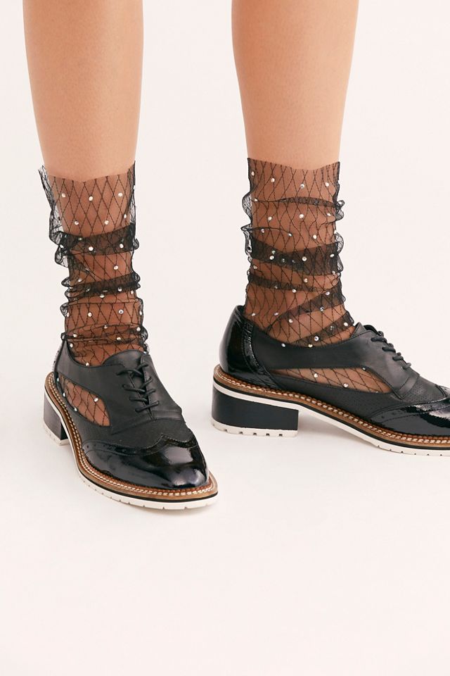 Crystal Mesh Socks | Free People