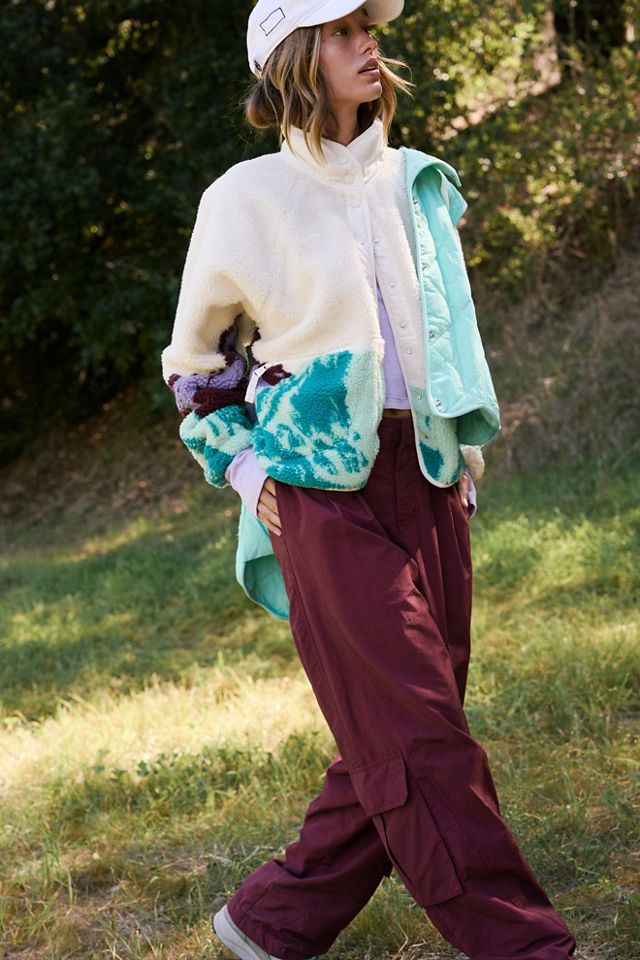 Hit The Slopes Printed Fleece Jacket | Free People