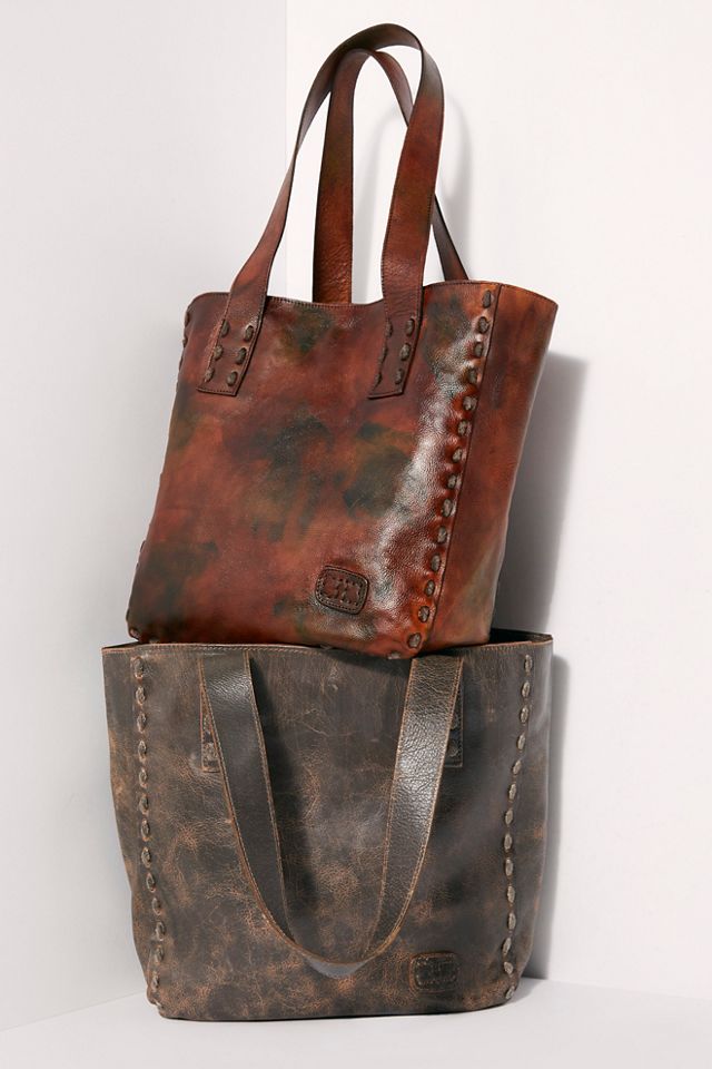 Stevie Distressed Leather Tote | Free People