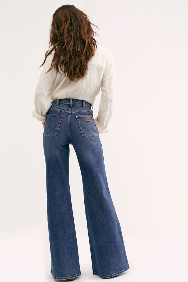 Wrangler Fly High Flare Jeans | Free People