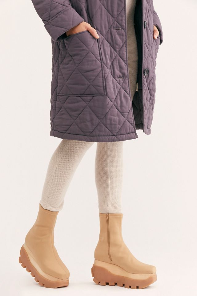 City Slicker Flatform Boots | Free People UK