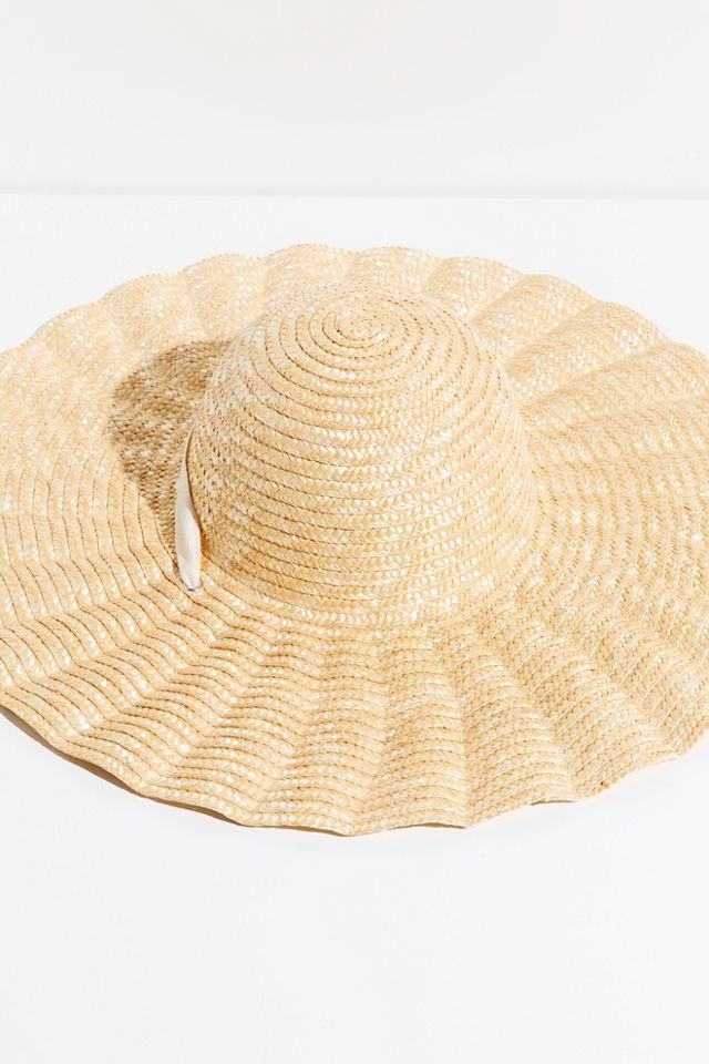 Scalloped Straw Hat | Free People