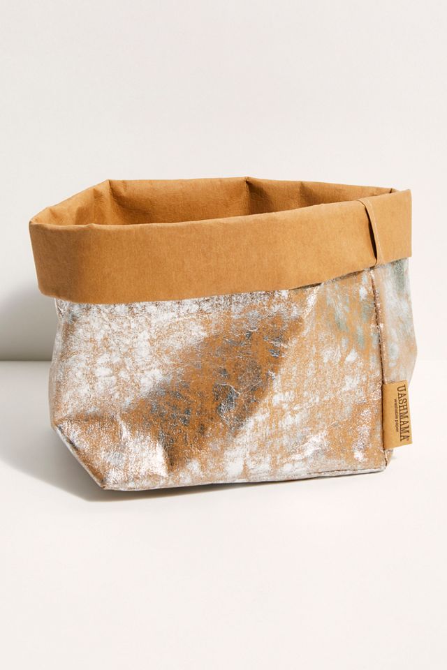 Large Metallic Paper Bag | Free People UK