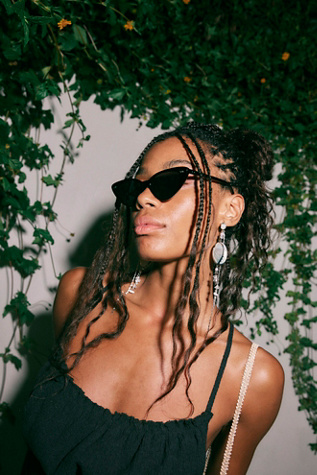 Cat Eye Sunglasses Oversized Designer Cat Eye Sunglasses Free People