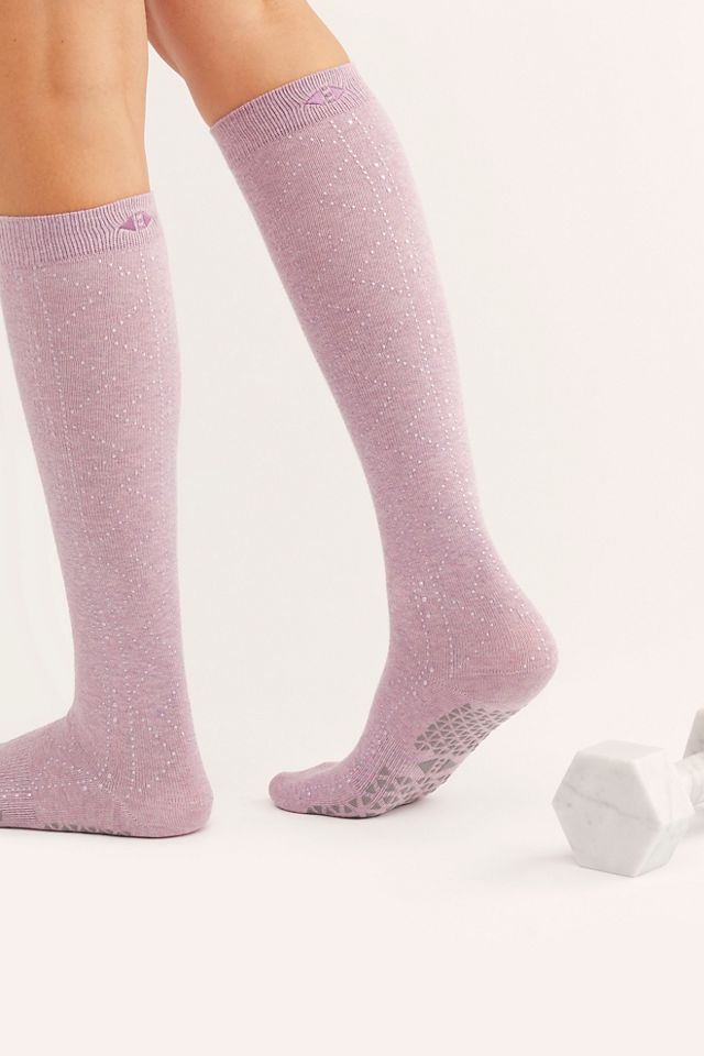 Jane Studded Knee High Grip Sock | Free People