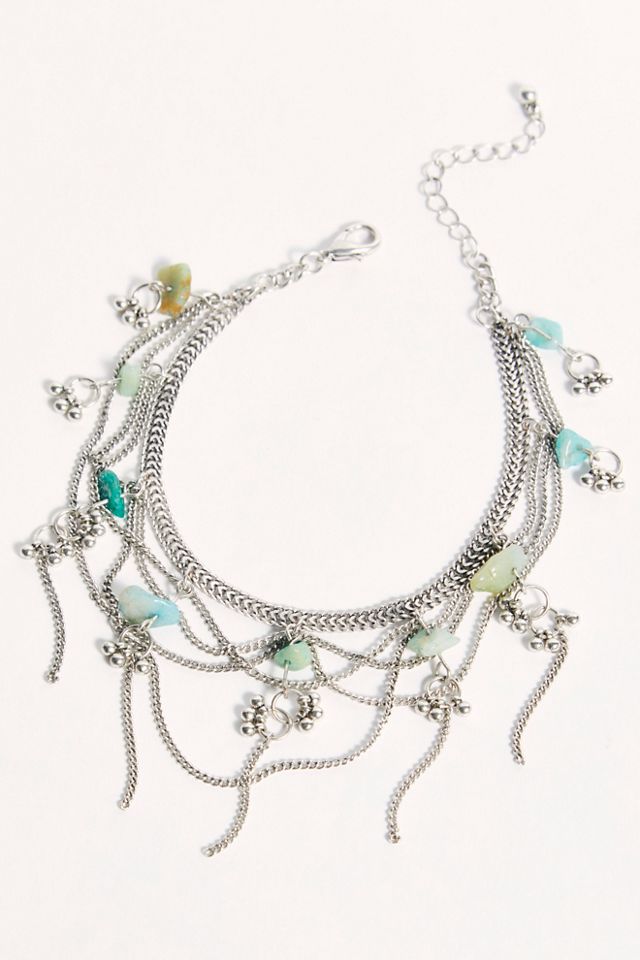 Chain Drape Anklet | Free People