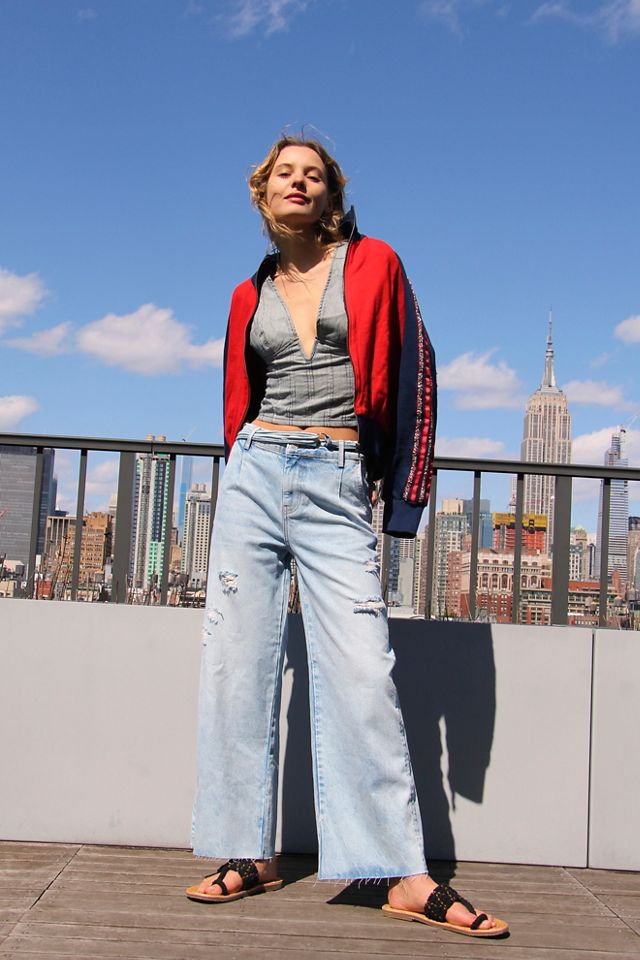 Kinsey Crop Jeans | Free People UK