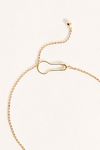 Oxbow Gold Pin Necklace | Free People