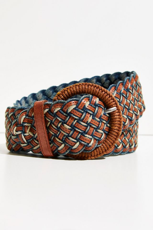 Woven Denim Waist Belt | Free People UK