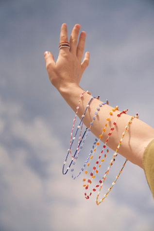 Flower String Necklace | Free People