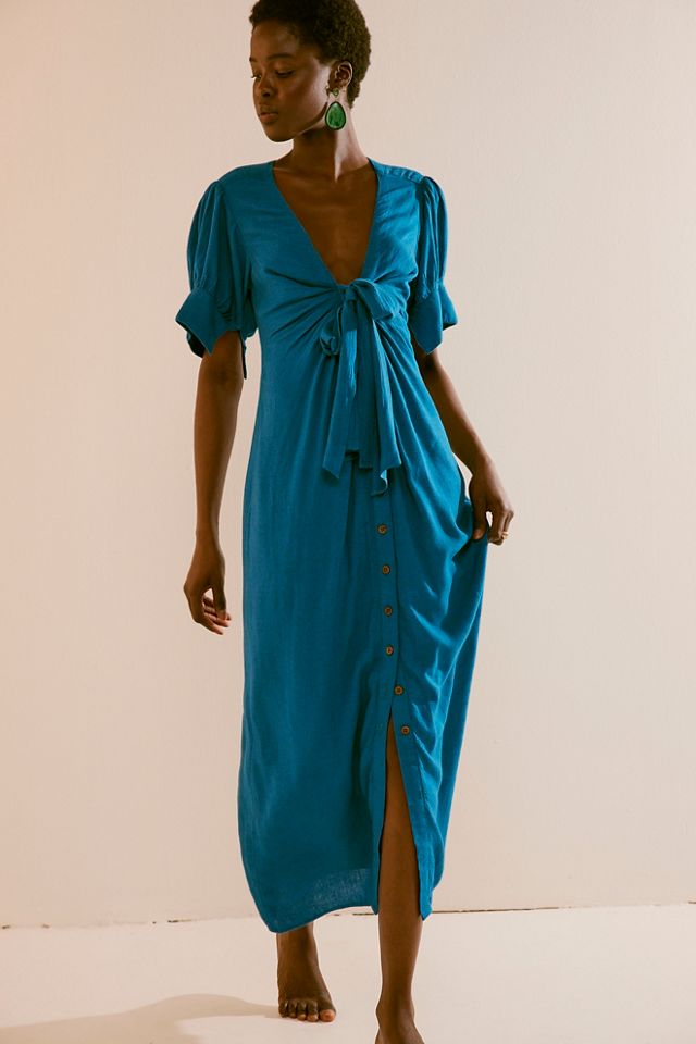 Vintage Summer Midi Dress | Free People