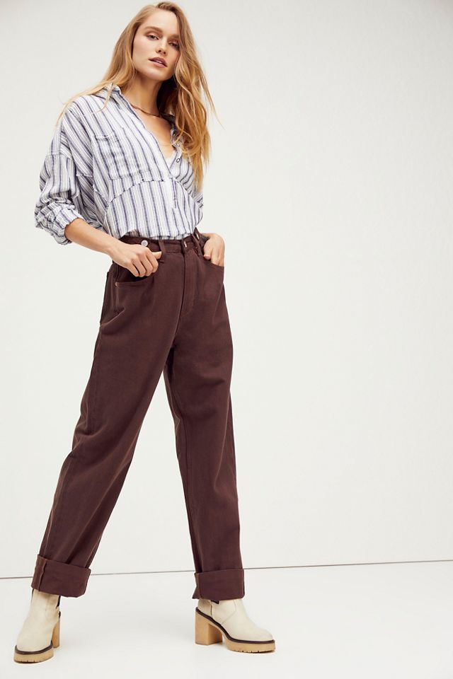 ZGY High And Loose Organic Jeans | Free People UK