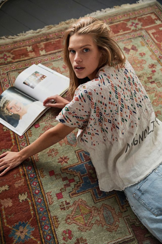 Magnolia Pearl Andi Cropped Poncho | Free People UK