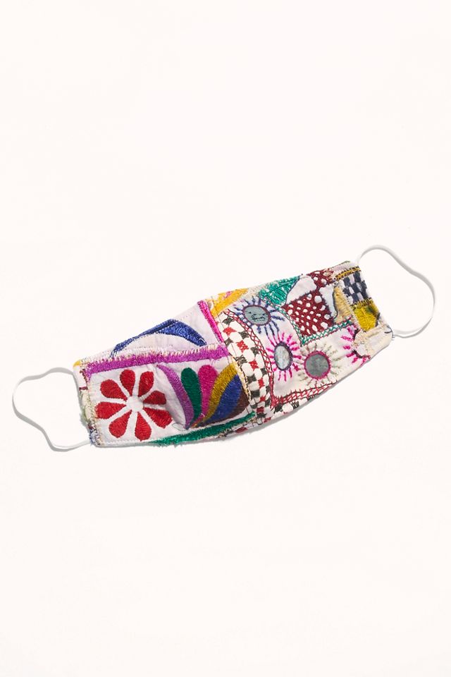 Limited Edition Embroidered Mask | Free People