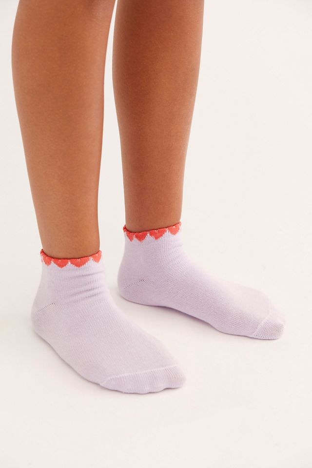 Kitsey Heart Cuff Anklet Socks | Free People UK