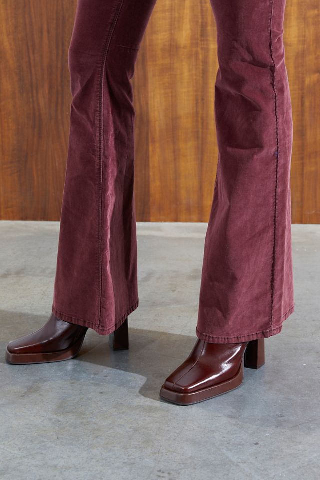 Taysha Square Toe Platform Boots | Free People