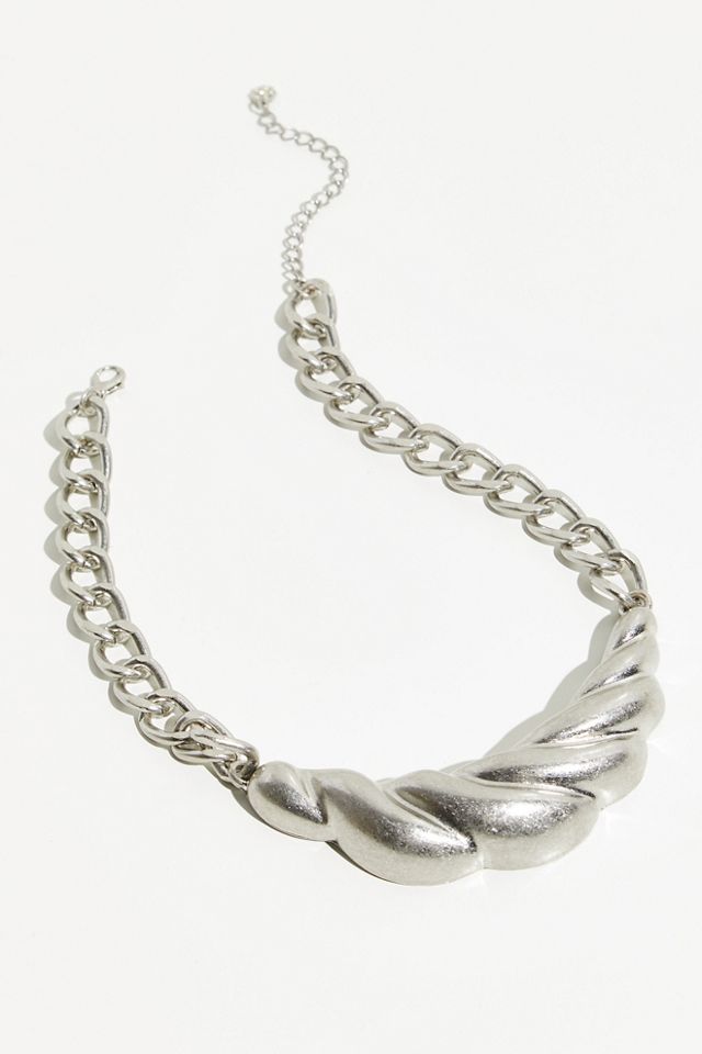 Croissant Chain Necklace | Free People UK