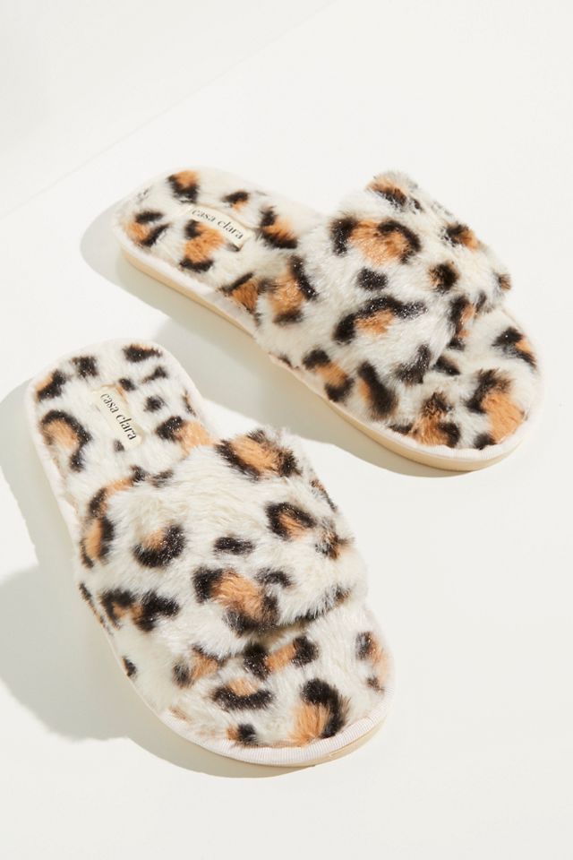 Snow Leopard Slippers | Free People UK