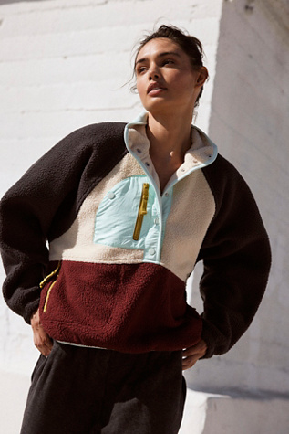 Hit The Slopes Colorblock Pullover | Free People